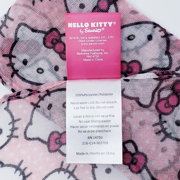 Hello Kitty | Accessories | Hello Kitty Scarf Spring Light Cute Women ...